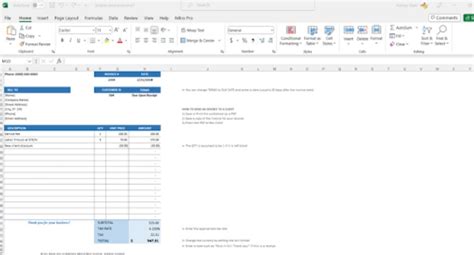 Cara Membuat Invoice Di Excel Dalam 7 Langkah Mudah