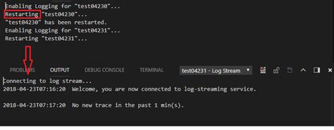 Display A Confused Message When Enabling Logging For Web Apps At The First Time · Issue 414