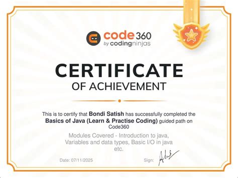 Guided Paths At Naukri Code 360 Satish Bondi