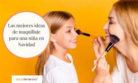 Ideas Geniales De Maquillaje De Navidad Para Niñas Make Up Muy Divertido