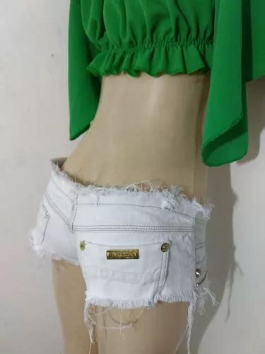 Micro Short Saia Jens Sex 36 Sensual Curtinho Mercadolivre