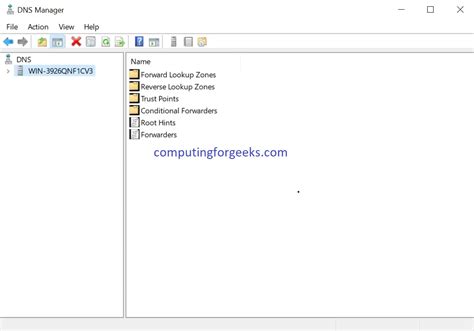 How To Add Dns Forward Lookup Zone In Windows Server 2019 Computingforgeeks
