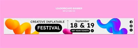 부풀어올릴 수 있는 3d 템플릿 디자인 무료 Psd 파일