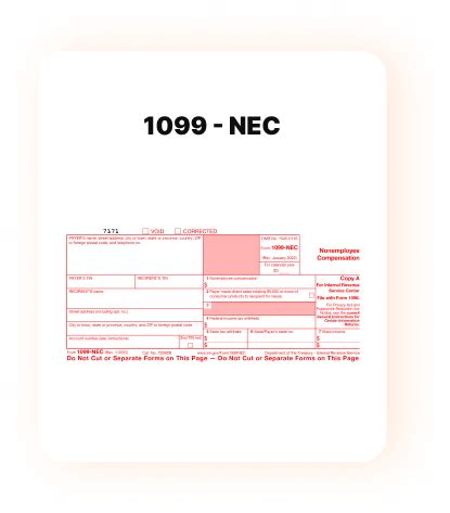 1099 NEC Form 1099 NEC EFile 1099 NEC Form IRS