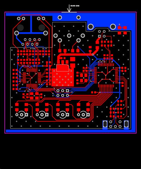 Isp Is My Pcb Layout Ok Atmega32u4 Wiznet W5500 Ethernet