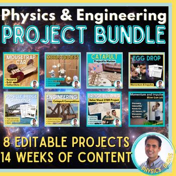 Physics And Engineering Project Bundle By Physics Burns TPT