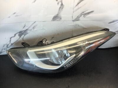 14 15 16 Hyundai Elantra Headlamp Left Driver Side Reflector Us Built