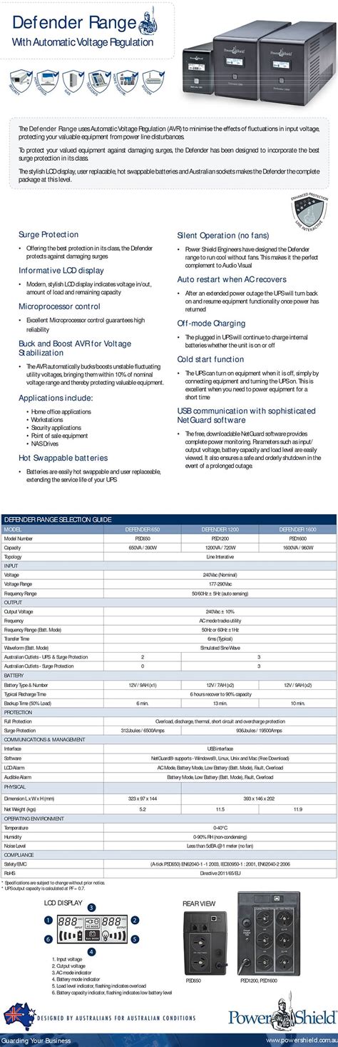 Buy PowerShield Defender VA UPS Skycomp