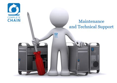 Maintenance And Technical Support Complete Chain