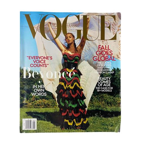 Vogue September 2018 Beyoncé Vintage Magazine