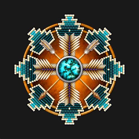 Check Out This Awesome Native American Style Mandala With Arrows