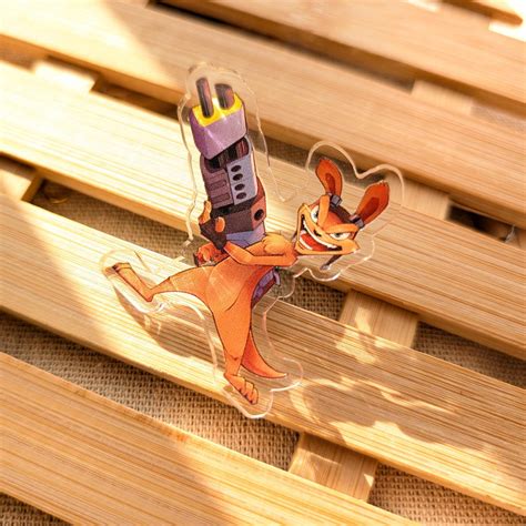 Acrylic Pin Daxter Jak And Daxter Etsy