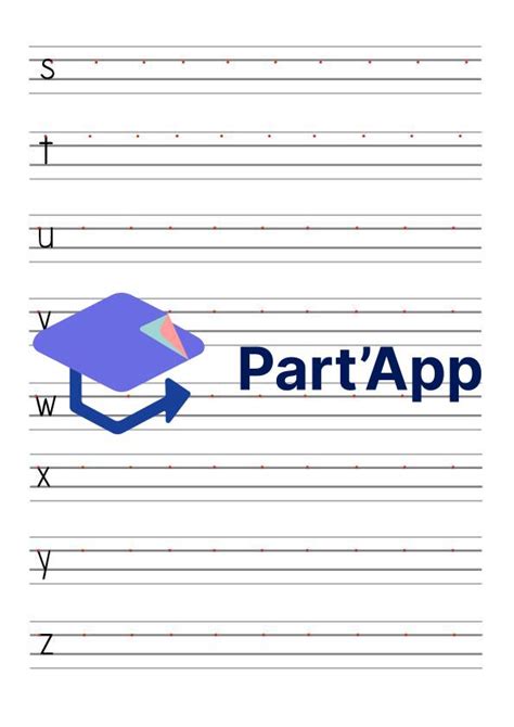 Partapp Révision Minuscules Script