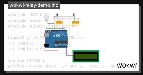 Wokwi Relay Demo Ino Wokwi Arduino And ESP32 Simulator