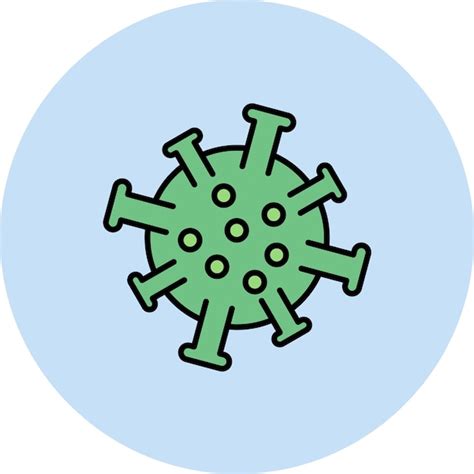 Premium Vector Virus Flat Illustration