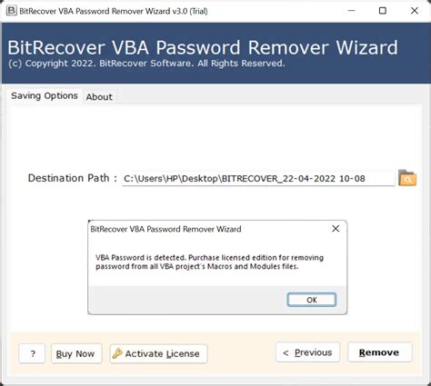 Vba Password Recovery Tool To Remove Password From Vba Projects