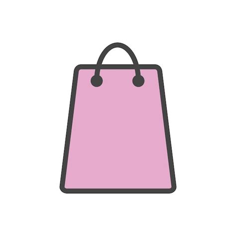 Premium Vector Shopping Bag Icon Vector Logo Template