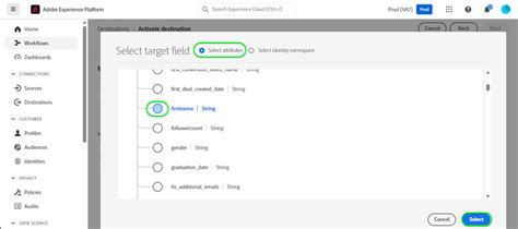 Hubspot 연결 Adobe Experience Platform