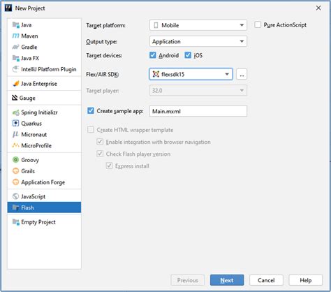 AIR SDK Error Definition Flash Html Script Could Not Be Found Issue Airsdk