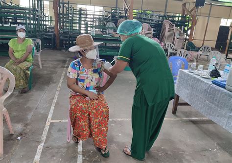 ညောင်တုန်းမြို့နယ်တွင် ကိုဗစ် ၁၉ ရောဂါကာကွယ်ဆေး ဒုတိယအကြိမ်ထိုးနှံပေး Information And Public