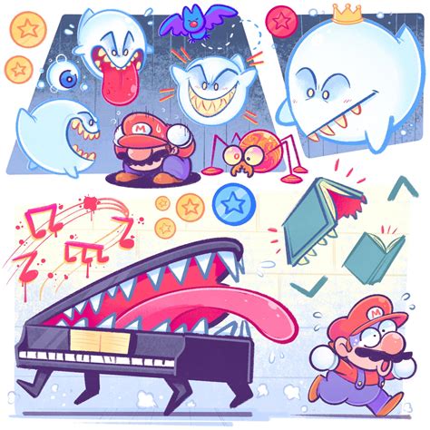 Bookend Mario Danbooru