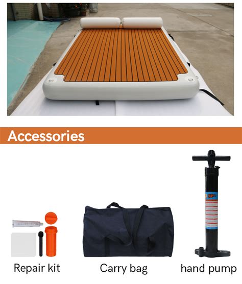 Inflatable Dock Floating Platform Tayjor Outdoor