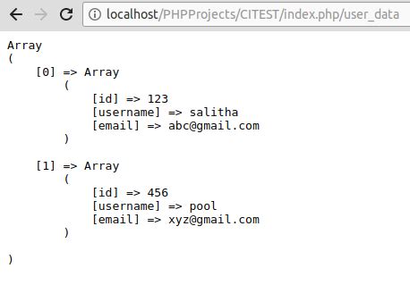 Database Connectivity In Codeigniter