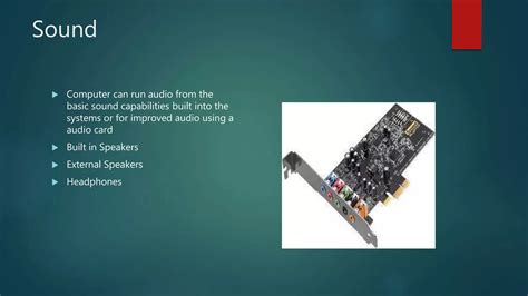Computer Components Ppt