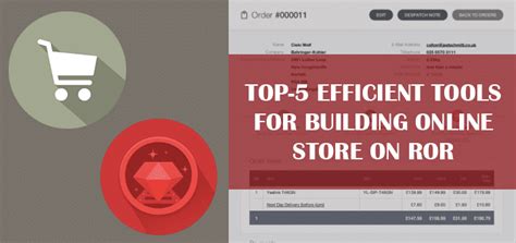 ruby on rails for e commerce top 5 tools for building online store on