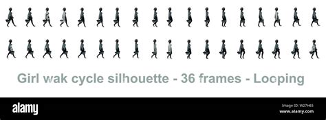 Business Girl Walk Cycle Animation Sprites Loop Animation Sprite Sheet