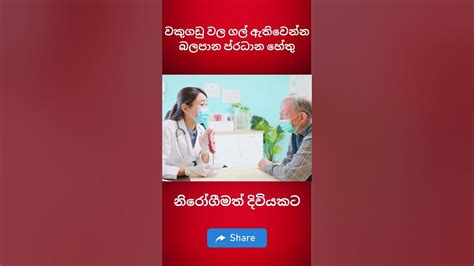 වකුගඩු වල ගල් ඇතිවෙන්න බලපාන ප්‍රධාන හේතු Youtube