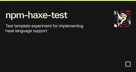 Npm Haxe Test Codesandbox