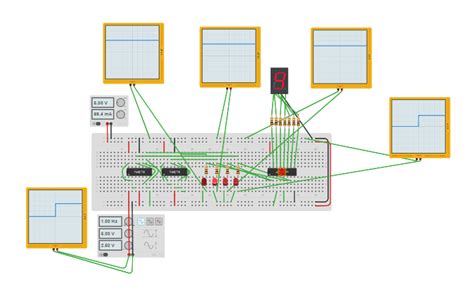 Circuit Design Jk Flip Flop Counter Tinkercad