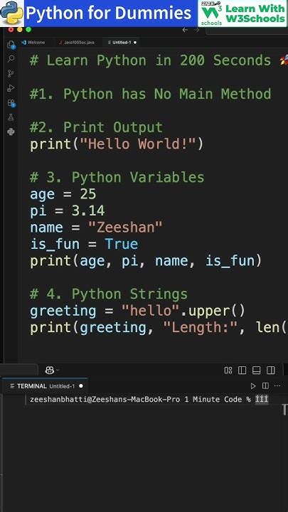 Python For Dummies 4 Python String Data Types Python Pythontutorial Pythonprogramming Youtube