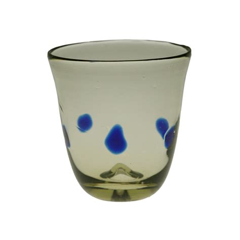 Small Beaker With Blue Spots Scanglas Ab Historical Products