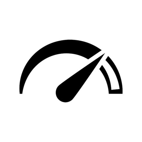 Premium Vector Dashboard Speedometer Icon