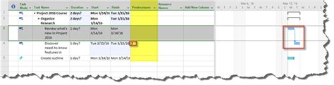 all about dependencies in microsoft project 2016