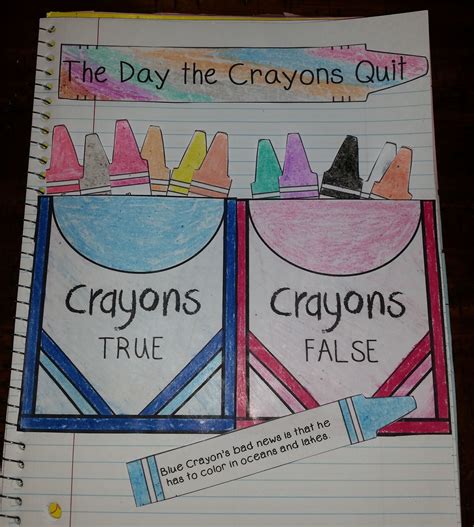 The Day The Crayons Quit Activities Ks1