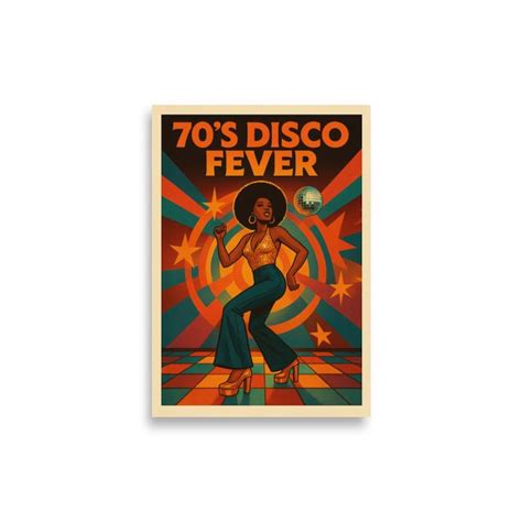 70s Disco Fever V01l Etsy