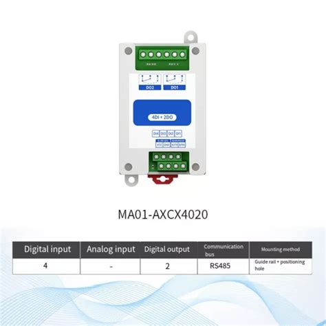 Modbus Rtu Rs485 Control Acquisition Module 4di 4do Industrial Application £27 95 Picclick Uk