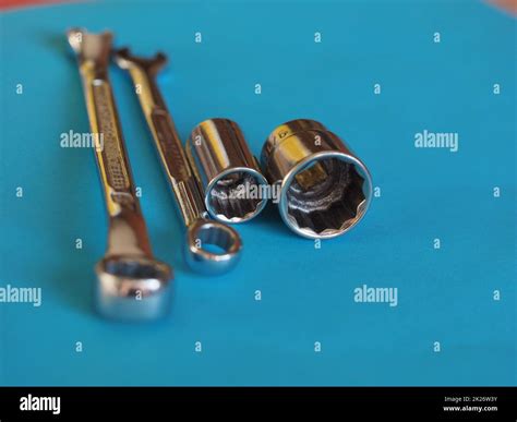 Wrench Spanner Tool Stock Photo Alamy