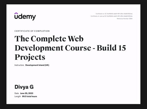 Divya G On Linkedin Webdevelopment Happylearning Udemycourse