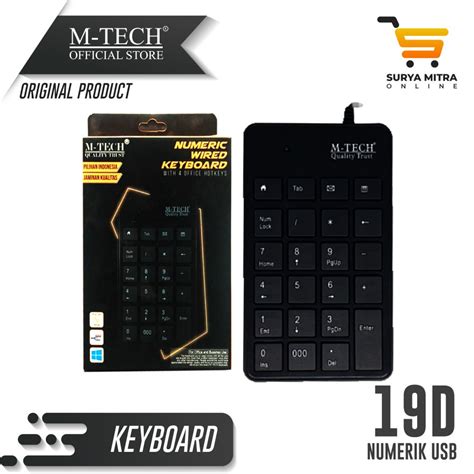 Jual Keyboard Numerik Usb M Tech Shopee Indonesia