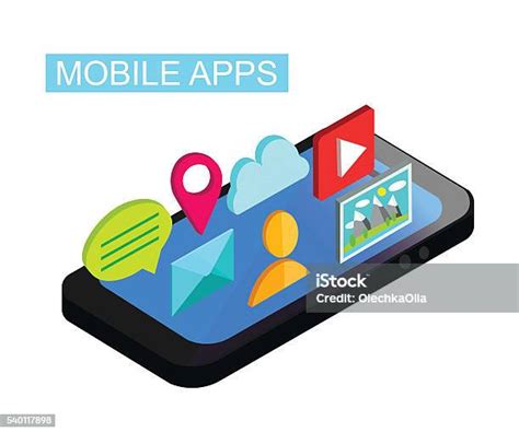 평편 3 차원 제품의 등각투영 전화 사용자 인터페이스 개발 컨셉입니다 0명에 대한 스톡 벡터 아트 및 기타 이미지 0명 그래픽 사용자 인터페이스 기업 재무와 산업