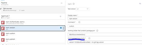 Npm Version In Azure Devops Pipeline Stack Overflow
