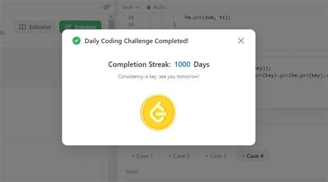 Leetcode 1000daysstreak Consistencywins Problemsolving Keepgrowing