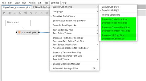 Elyra Ui Components Should Honor Jupyterlab Font Size Settings · Issue 1613 · Elyra Aielyra