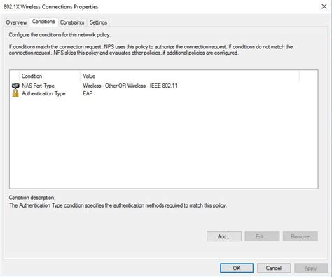 Nps Server Without Certificate Configuration Wireless Access