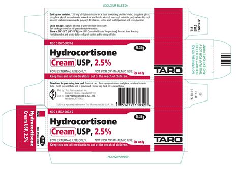 Dailymed Hydrocortisone Cream