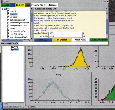 Java Based Gag Geant4 Adaptive Gui Starts A Run In Collaboration With Download Scientific